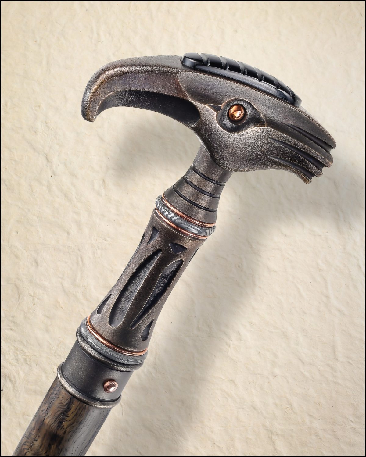 The RoosterHawk – Sword Cane – Anders Högström – Handmade knives